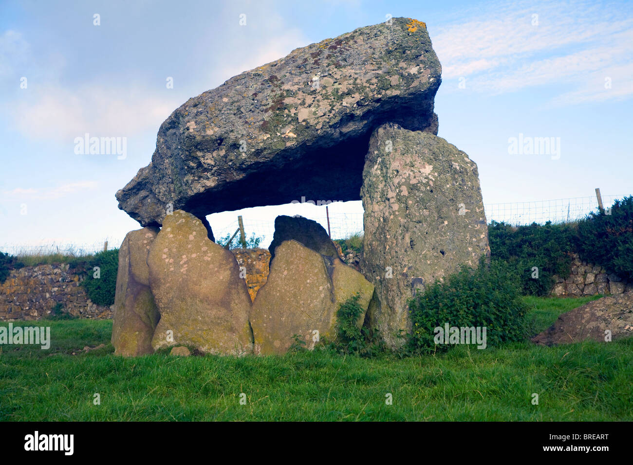 Carreg Samson chambered tomb, near Abercastle, Pembrokeshire, Wales ...