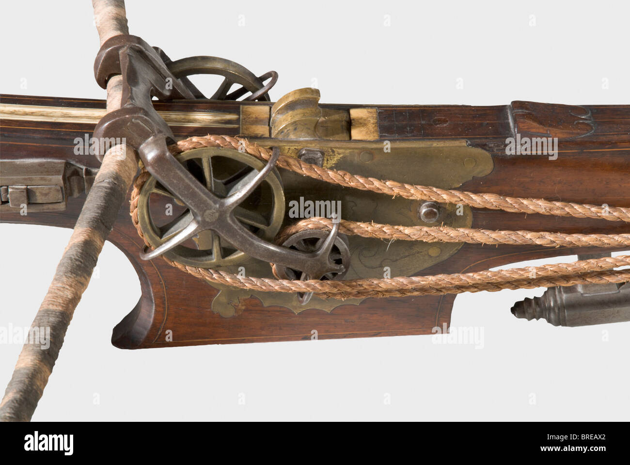 A heavy target crossbow with a Spanish windlass, Dutch/Flemish, circa ...