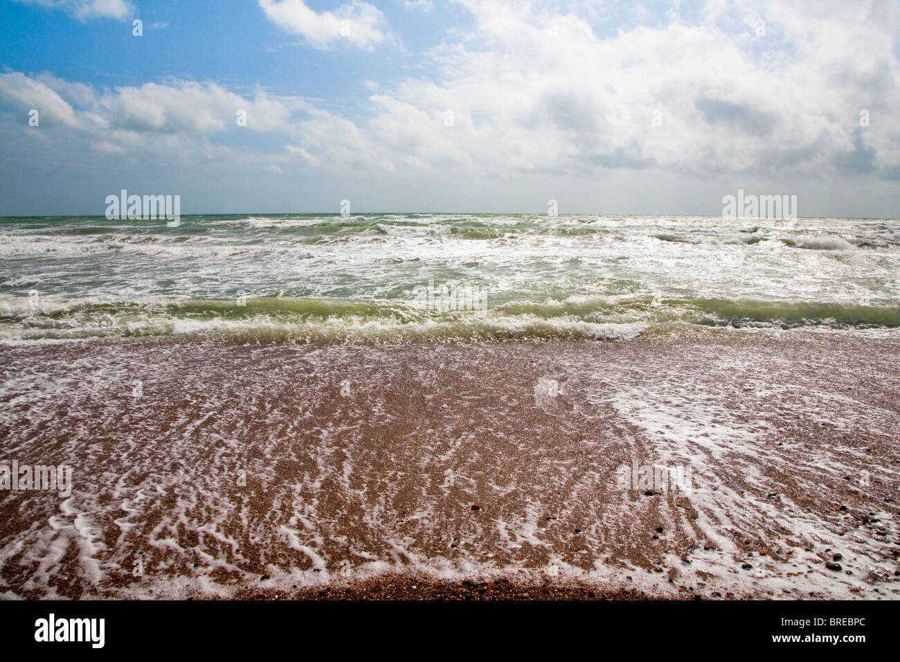 rough sunny seascape Stock Photo - Alamy