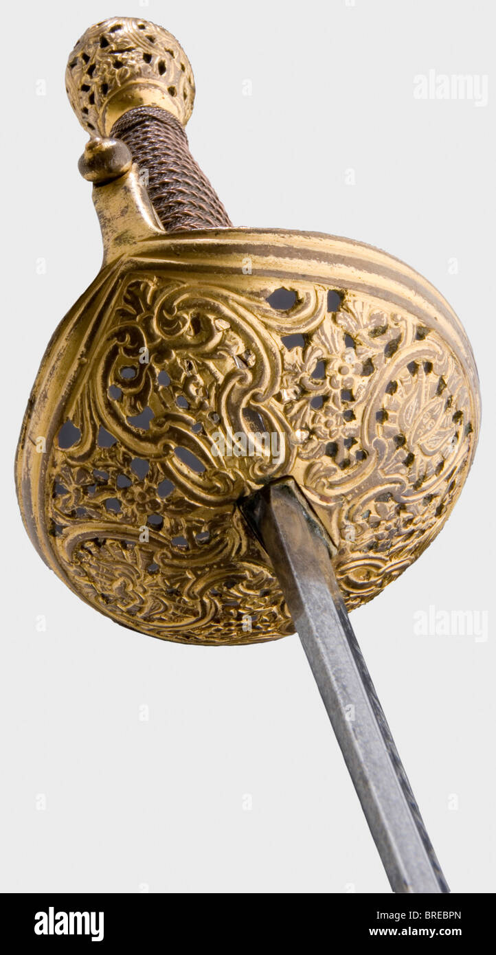 A spanish cup hilted small sword hi-res stock photography and images ...