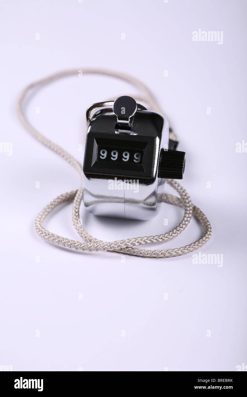 Hand tally counter hi-res stock photography and images - Alamy