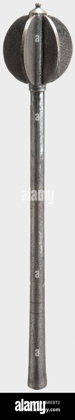 An Hungarian or Polish mace, 2nd half of the 16th century Iron head ...