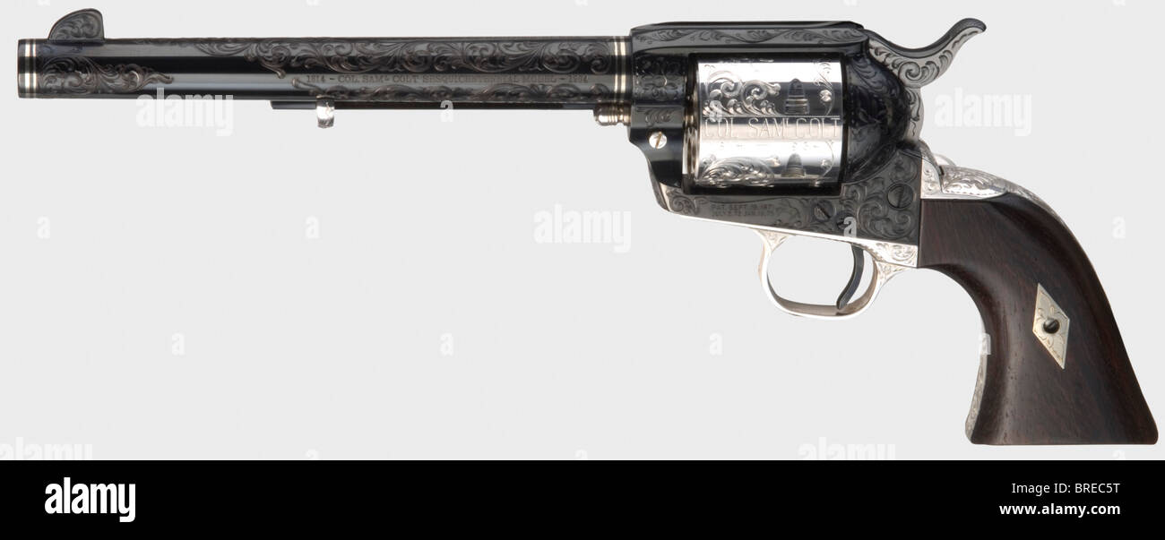 A Colt SAA "Sesquicentennial Model", One of 50, cal..45 LC, no. 2100SC ...