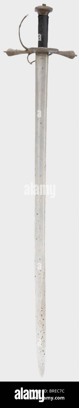 A Styrian sabre, Austria, circa 1580. Heavy, slightly curved single ...