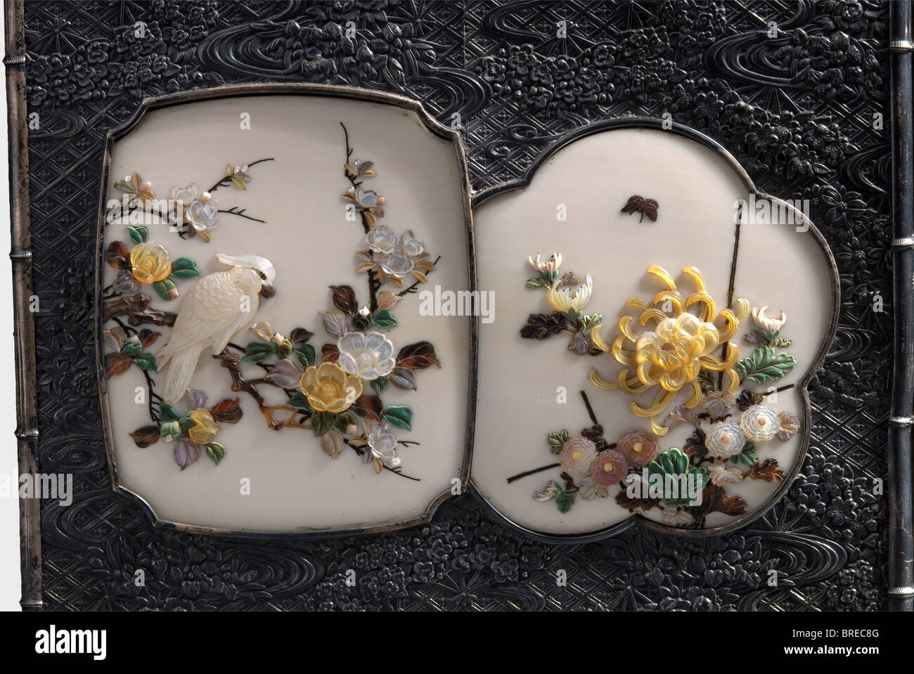 Ivory and tortoiseshell inlays hi-res stock photography and images - Alamy