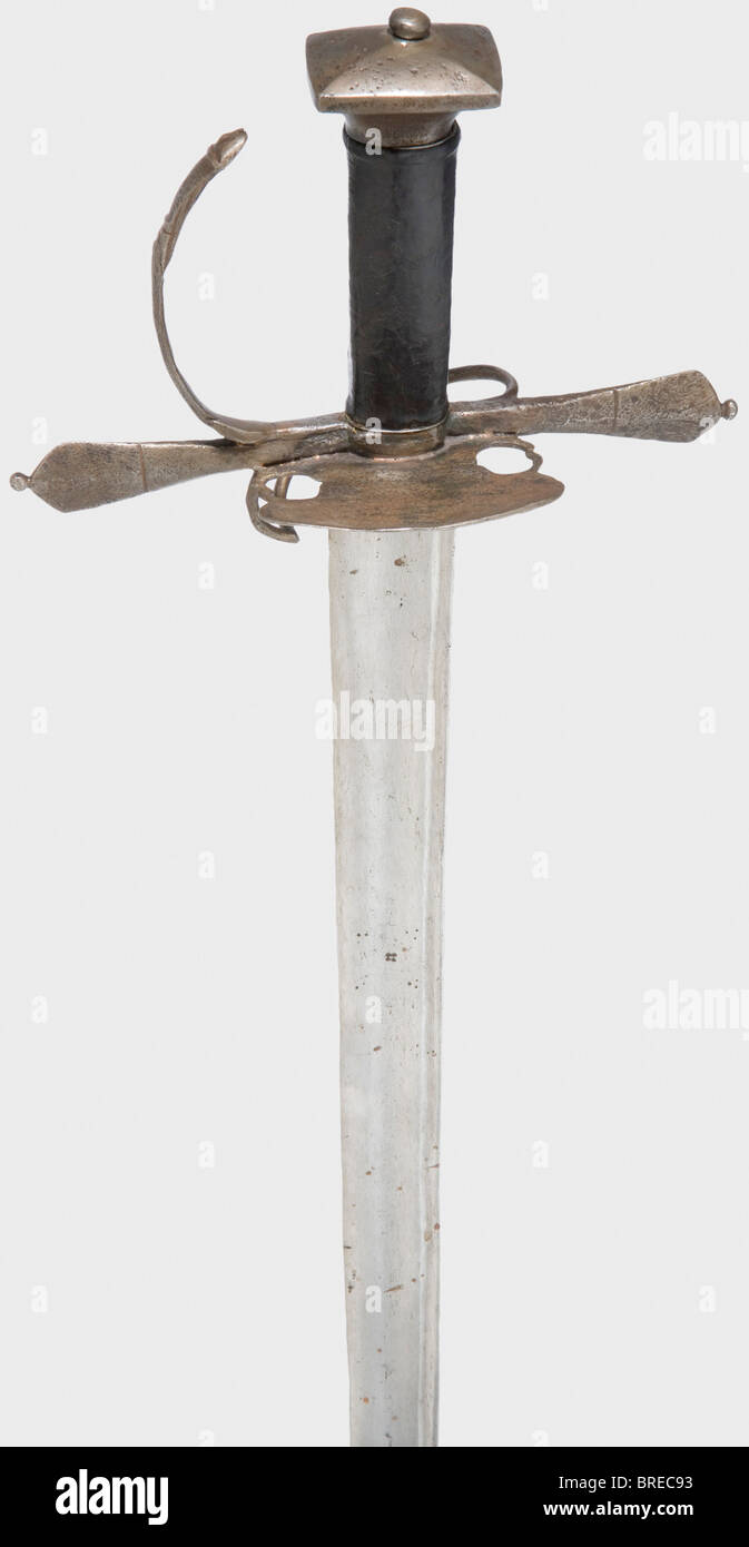 A Styrian sabre, Austria, circa 1580. Heavy, slightly curved single ...