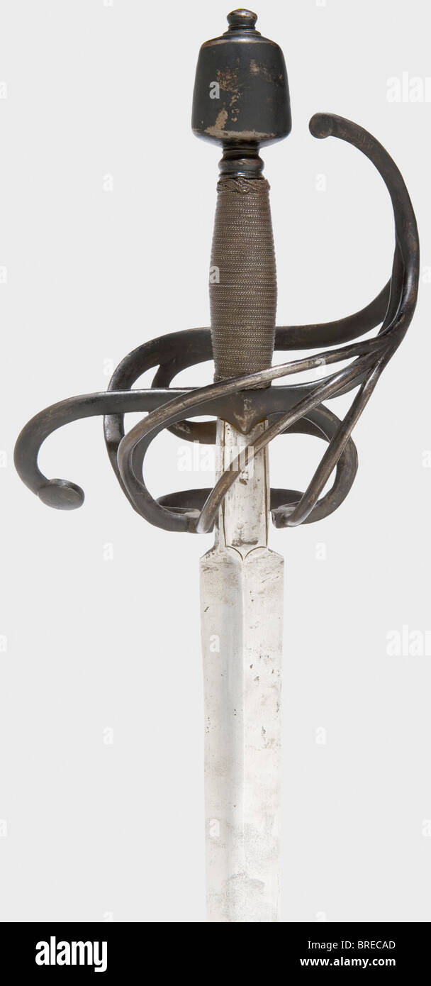 Swept hilt sword hi-res stock photography and images - Alamy