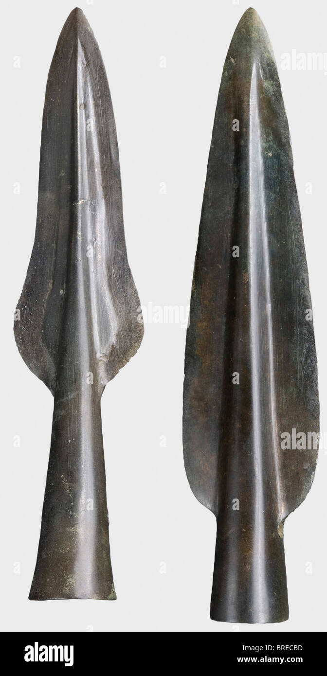 Bronze age spear hi-res stock photography and images - Alamy