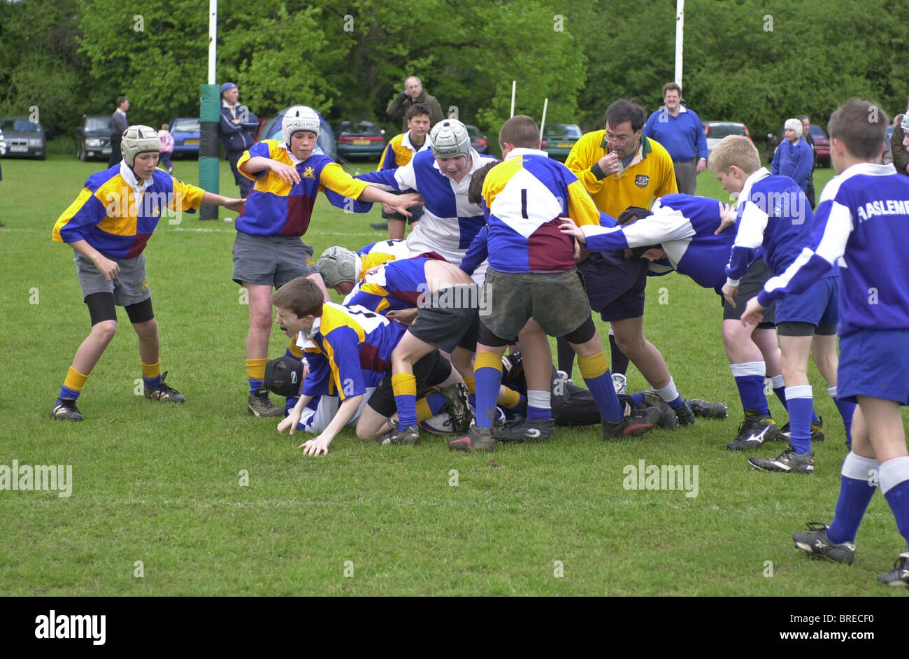 Young rugby union players in inter-club games and receiving structured ...