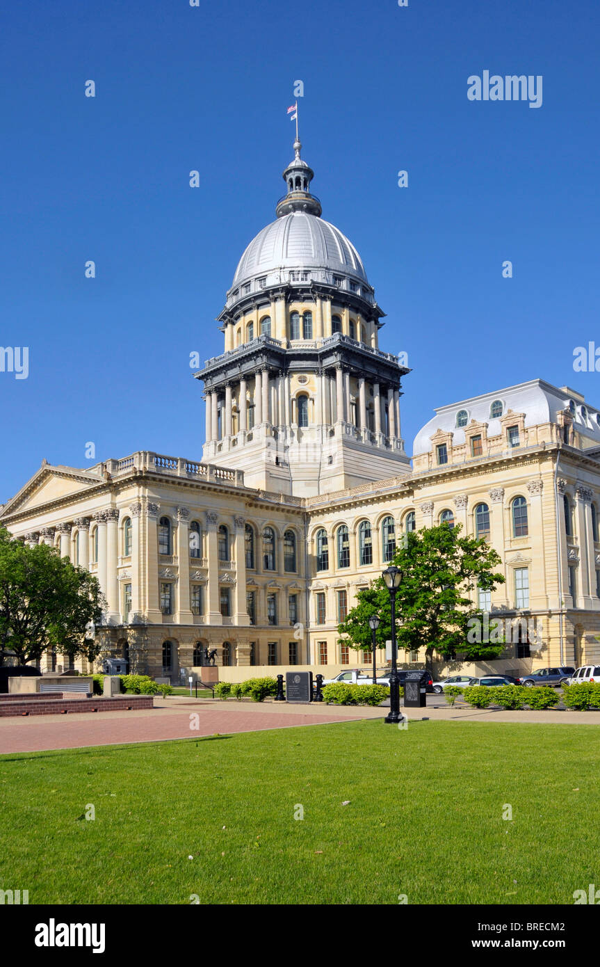 Illinois State Capitol Building Springfield Illinois Stock Photo - Alamy