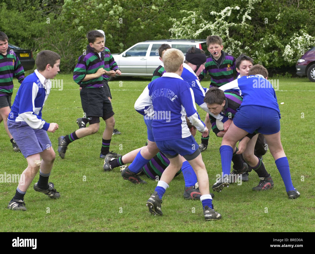 Young rugby union players in inter-club games and receiving structured ...