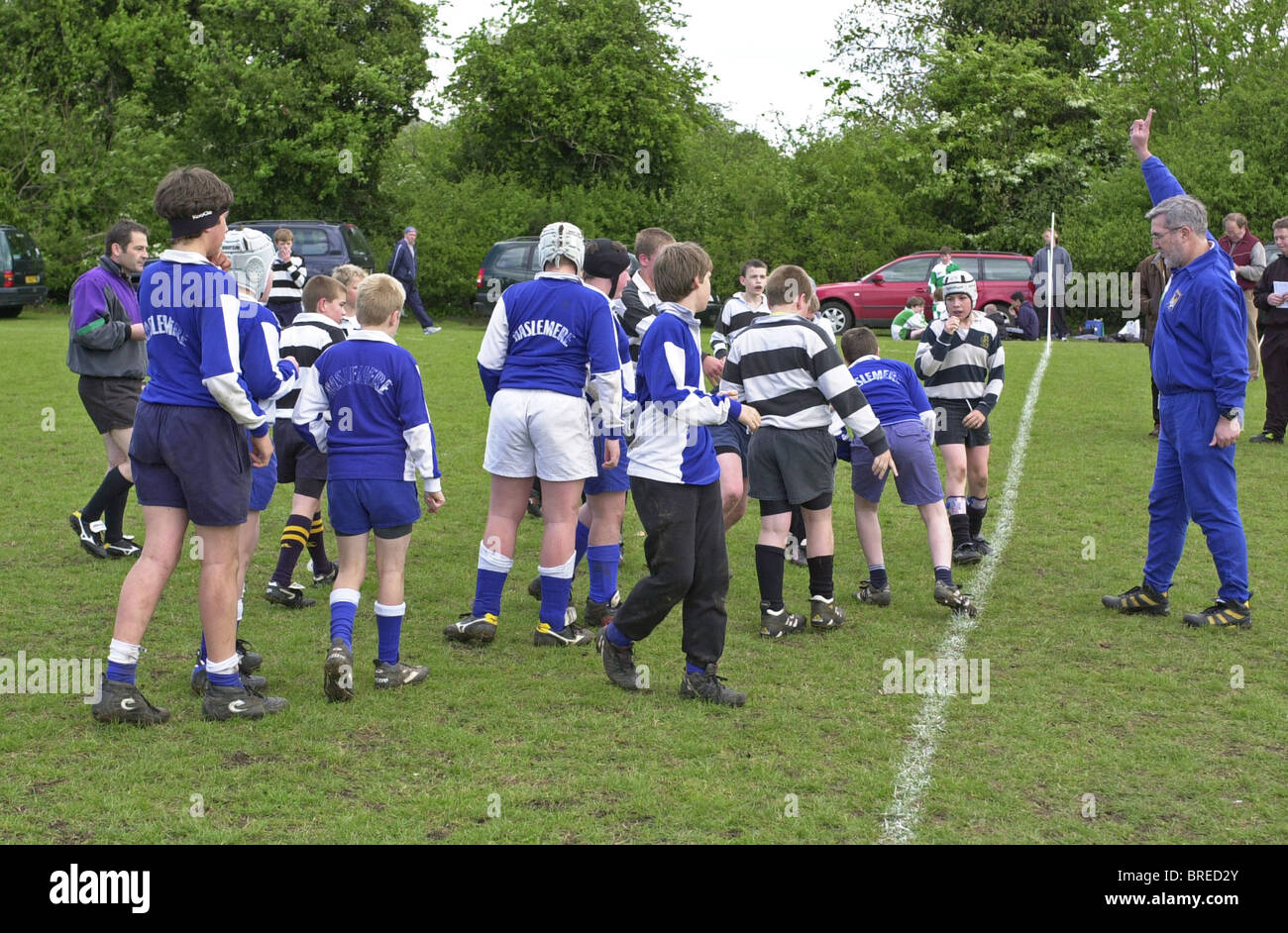 Young rugby union players in inter-club games and receiving structured ...
