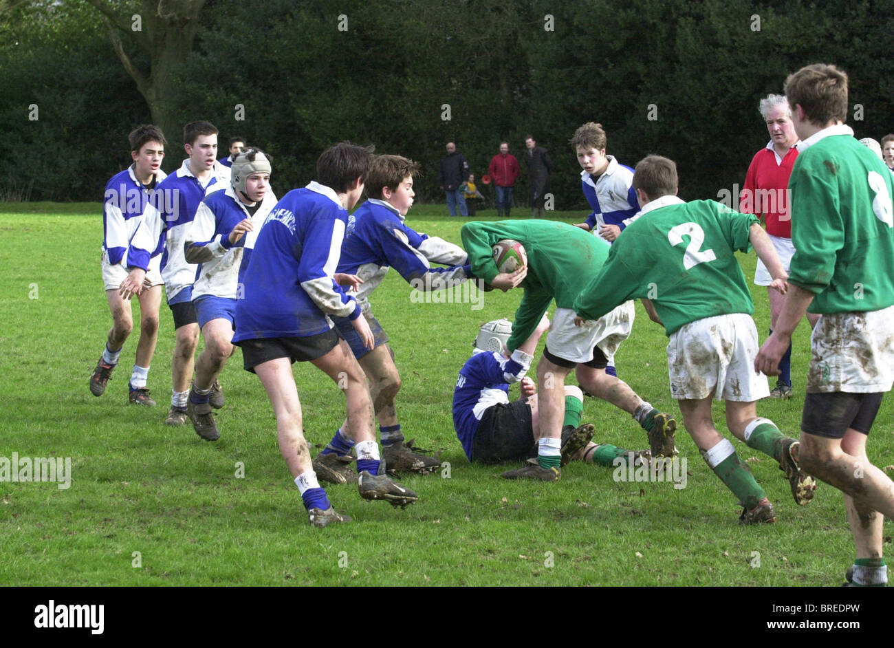 Young rugby union players in inter-club games and receiving structured ...