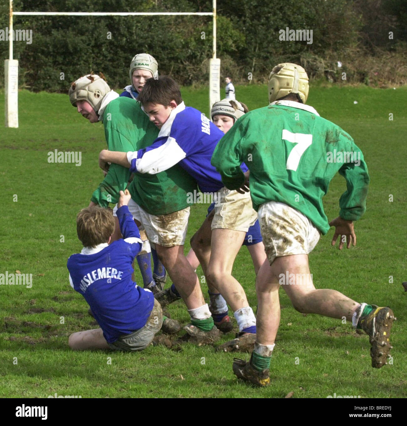 Young rugby union players in inter-club games and receiving structured ...