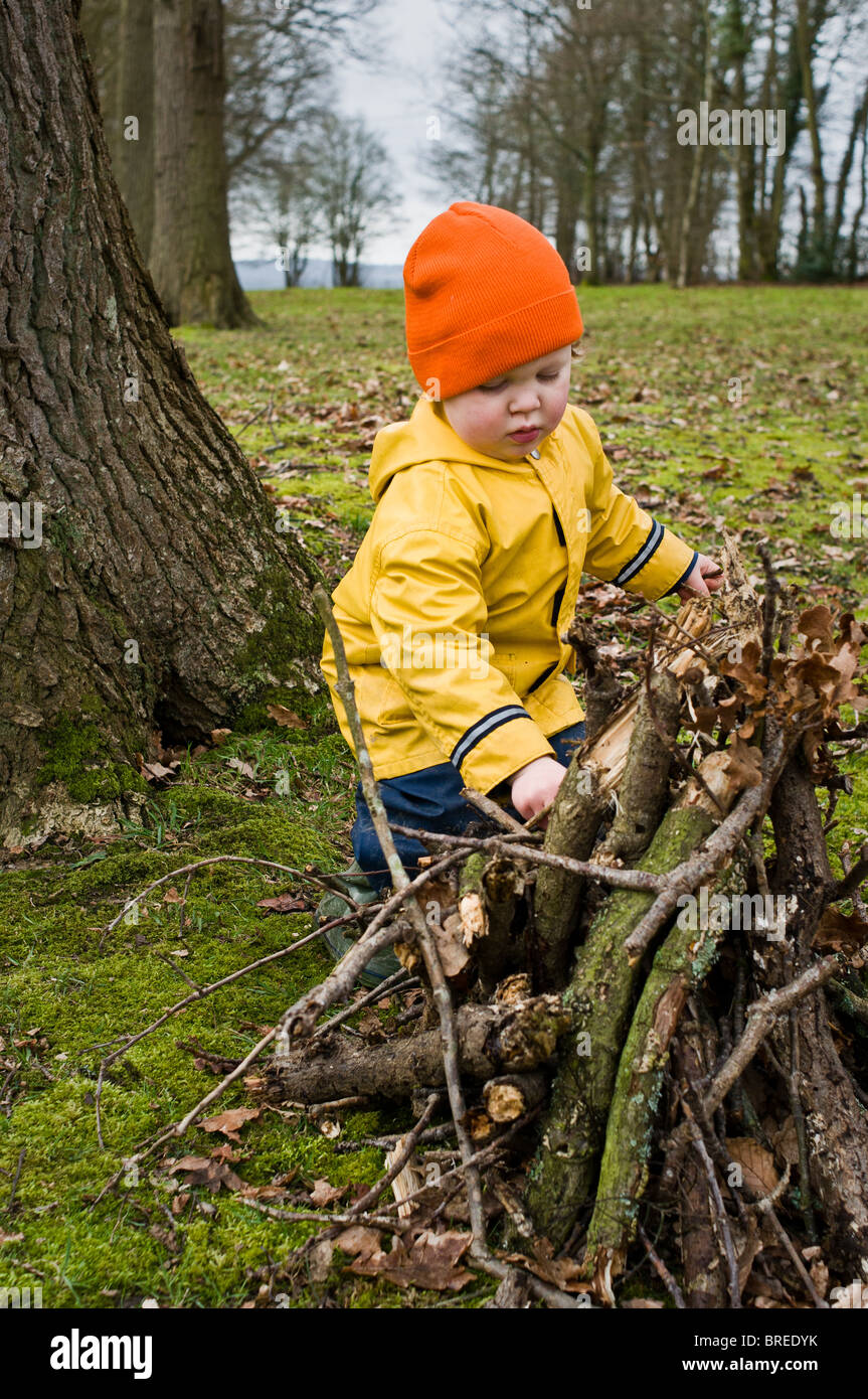 Logs Piles Garden High Resolution Stock Photography and Images - Alamy