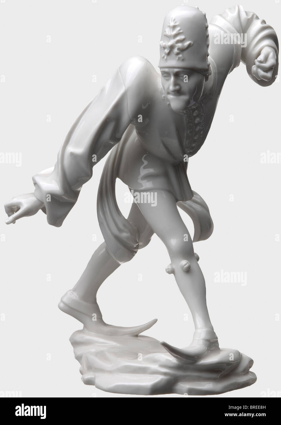 The Burgundian, Allach Porcelain Factory White, glazed porcelain from ...