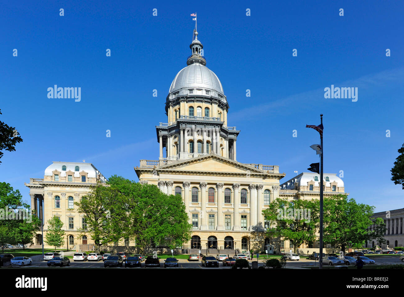 Illinois State Capitol Building Springfield Illinois Stock Photo - Alamy