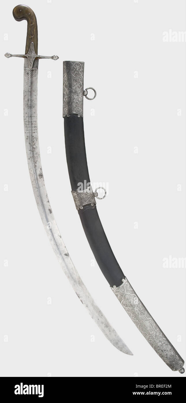 A sabre for an Hungarian magnate, middle of the 19th century Heavy ...