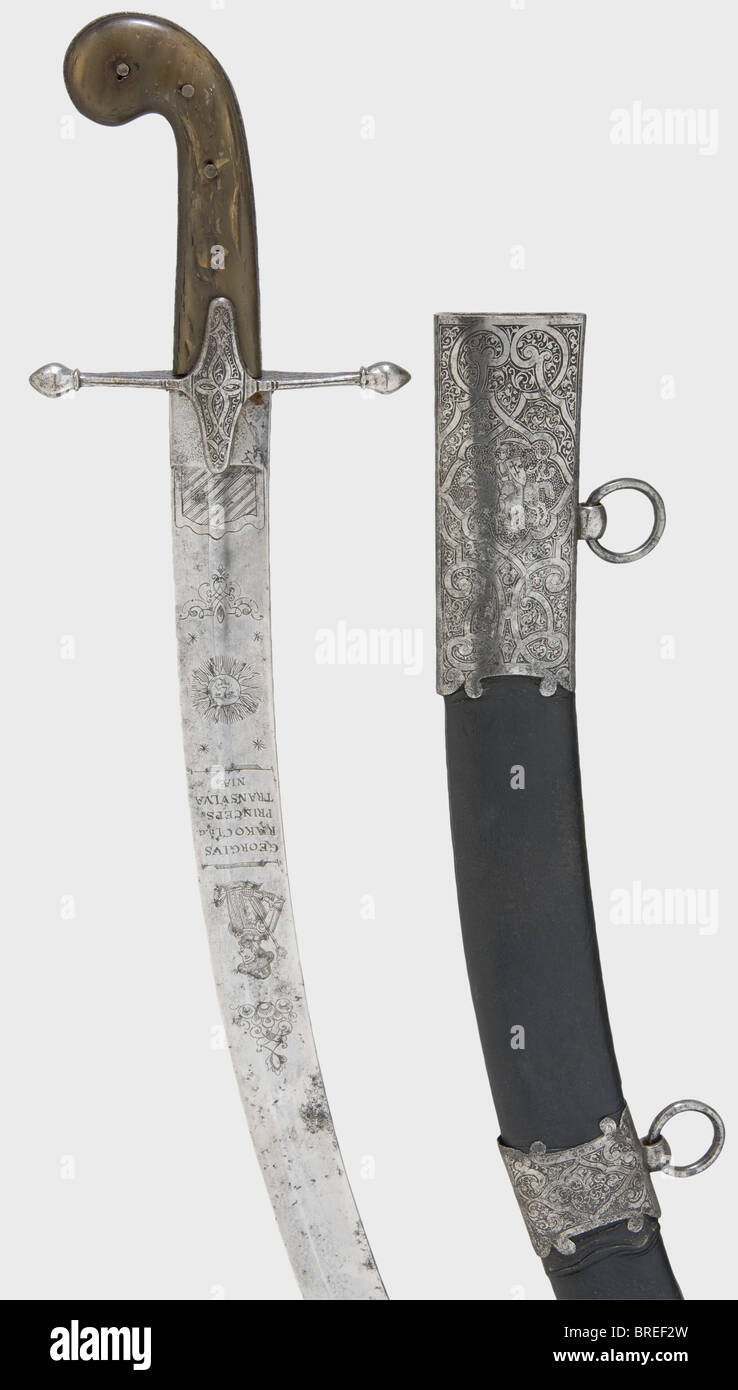 A sabre for an Hungarian magnate, middle of the 19th century Heavy ...