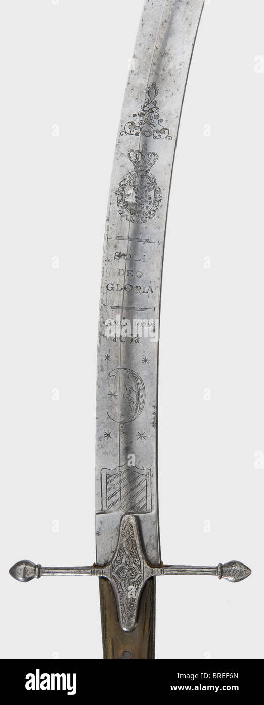 A sabre for an Hungarian magnate, middle of the 19th century Heavy ...