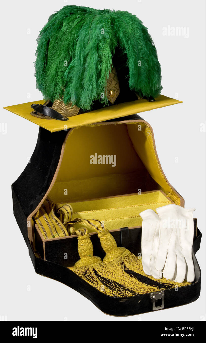 Braid toned yellow silk officers sash hi-res stock photography and ...