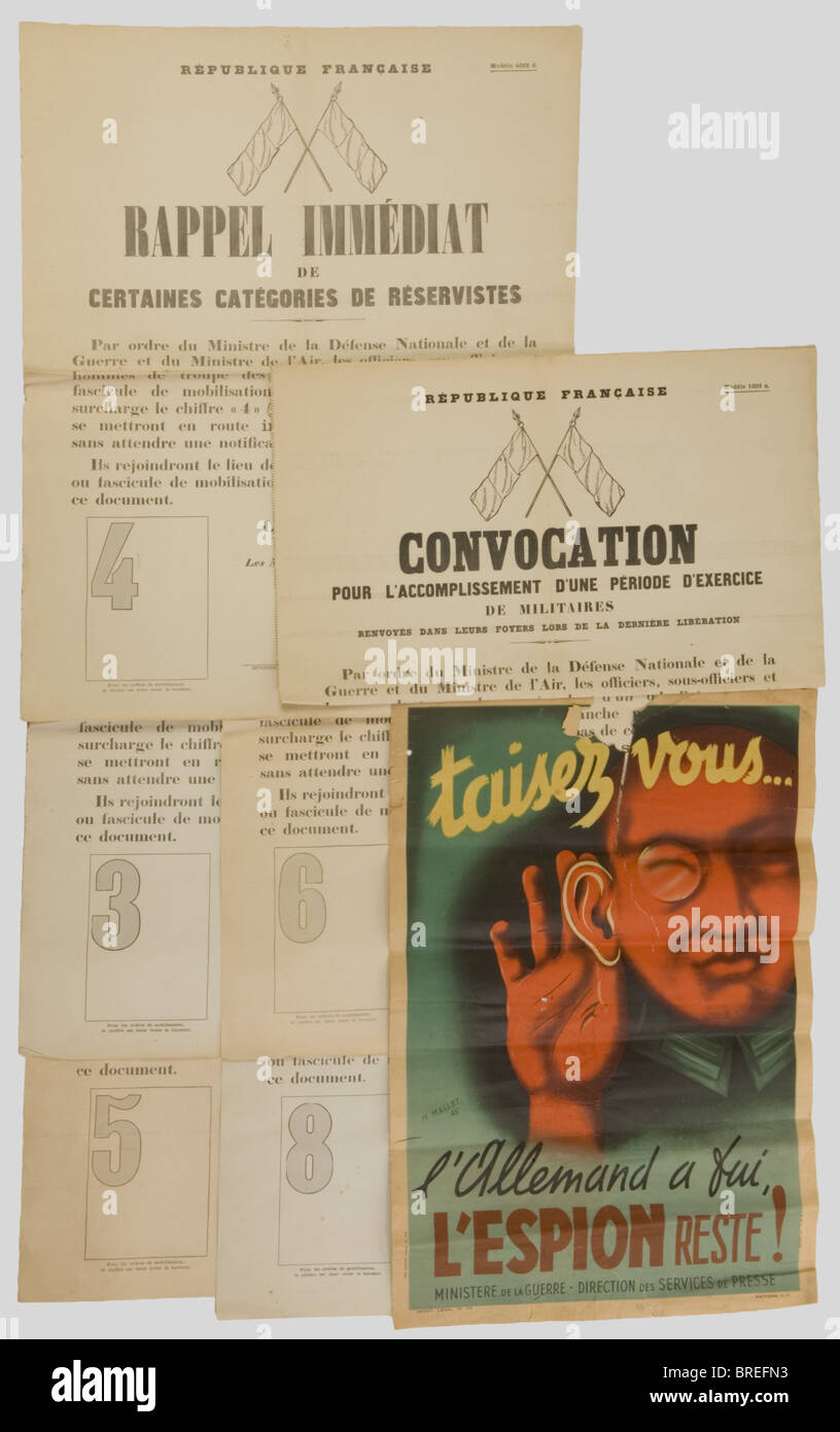 Affiche des affiches hi-res stock photography and images - Alamy