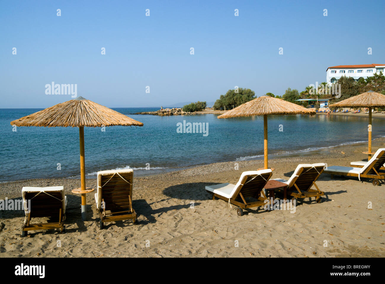 Lardos beach rhodes hi-res stock photography and images - Alamy