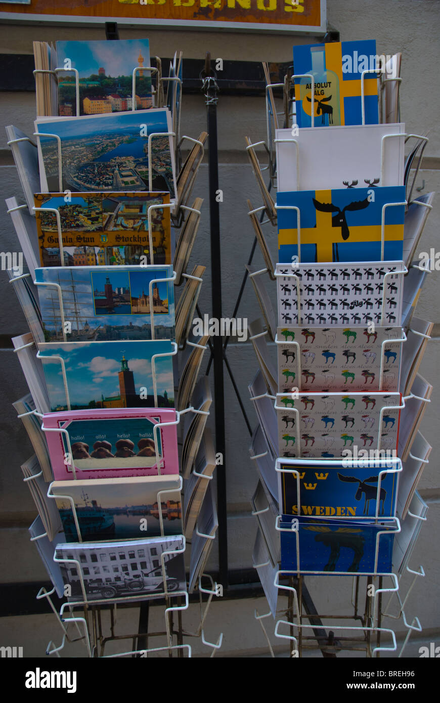 Swedish postcards hi-res stock photography and images - Alamy
