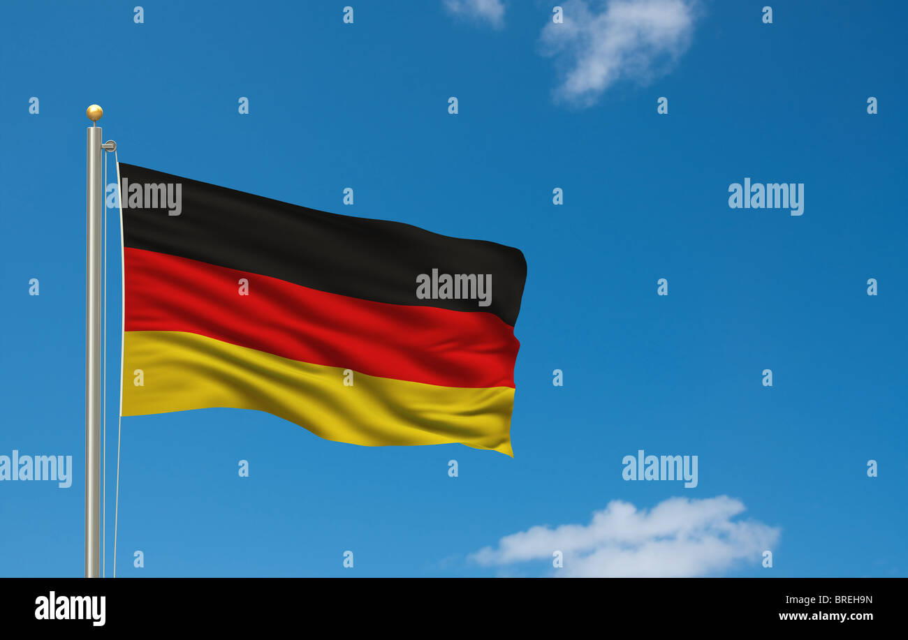 Flag of Germany Stock Photo - Alamy