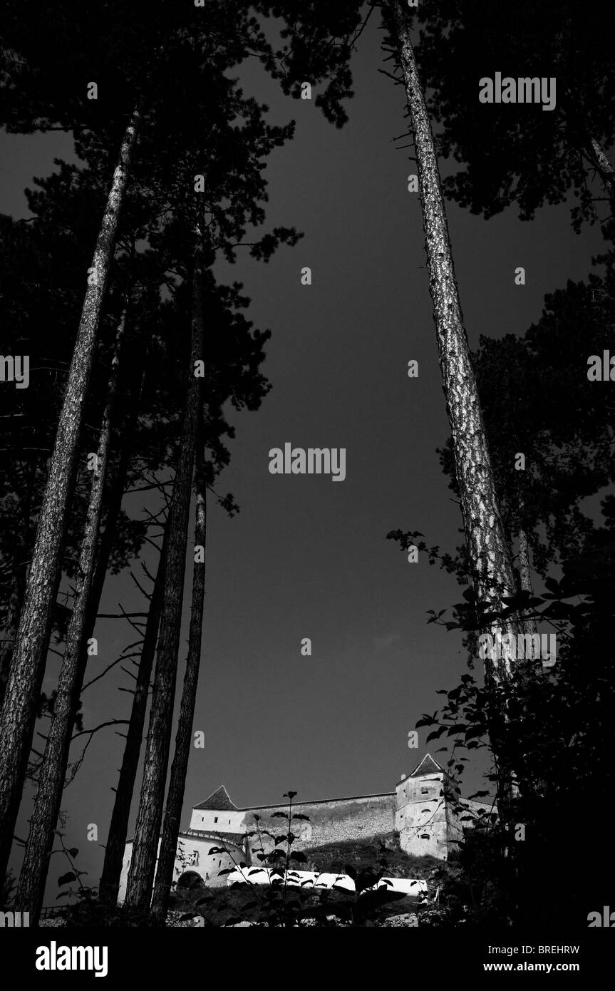 Romania, Transylvania Rasnov castle Stock Photo - Alamy