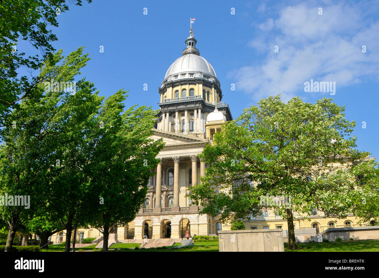 Illinois State Capitol Building Springfield Illinois Stock Photo - Alamy