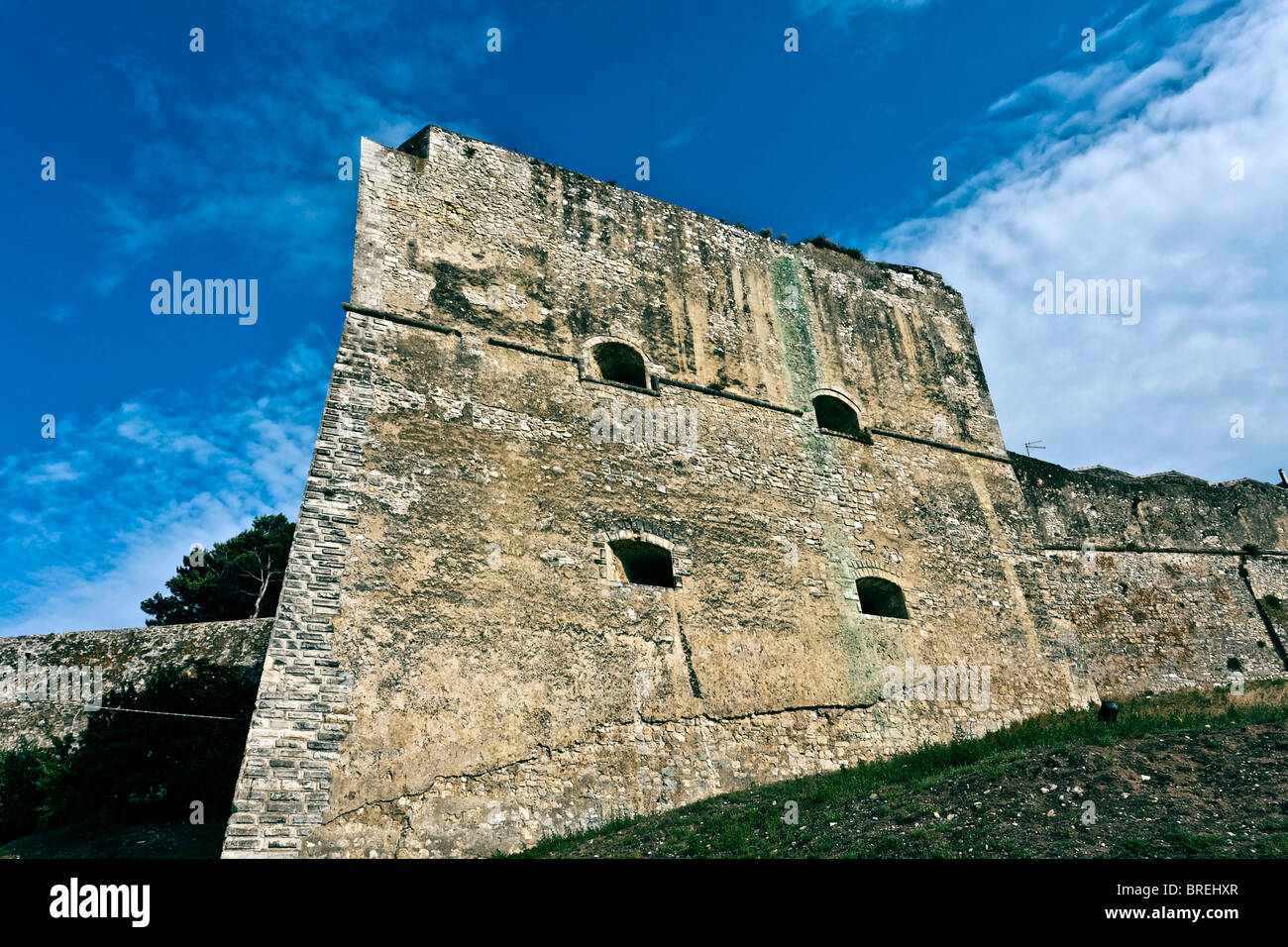 Castle of Vieste, Gargano, Foggia, Apulia, Italy Stock Photo - Alamy