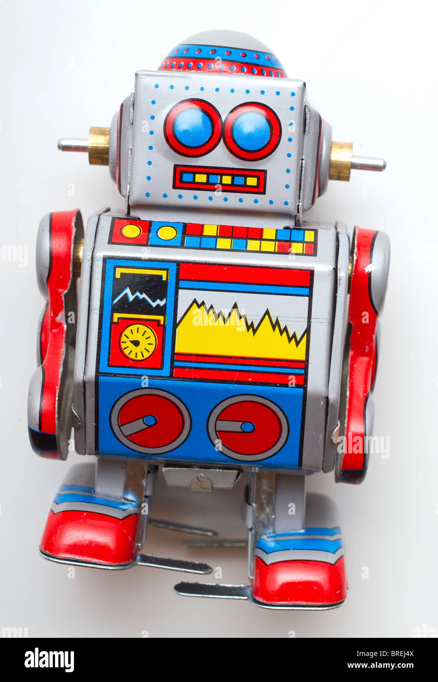 Small robot toy hi-res stock photography and images - Alamy