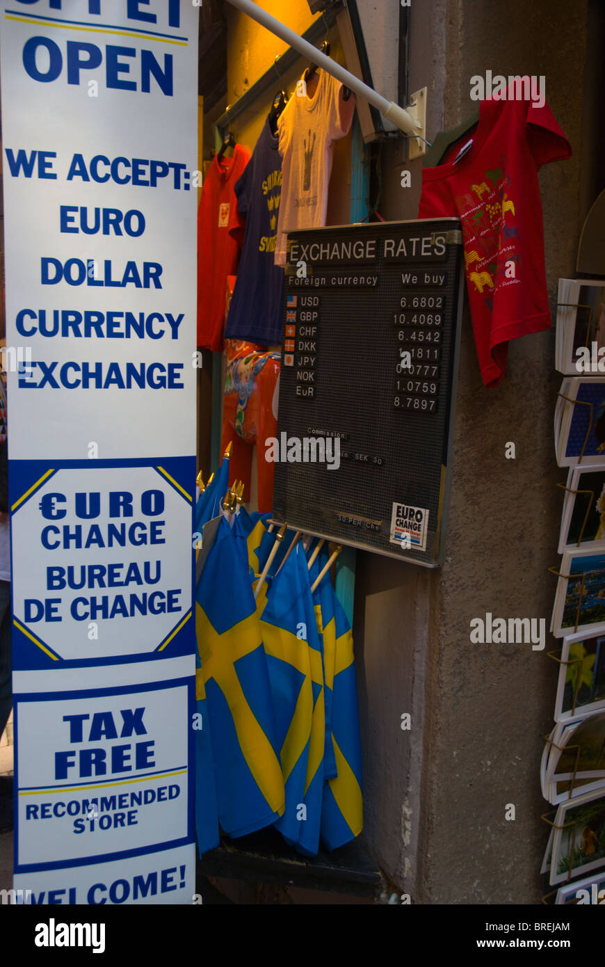 Money Exchange Change Money Shop Signs High Resolution Stock ...