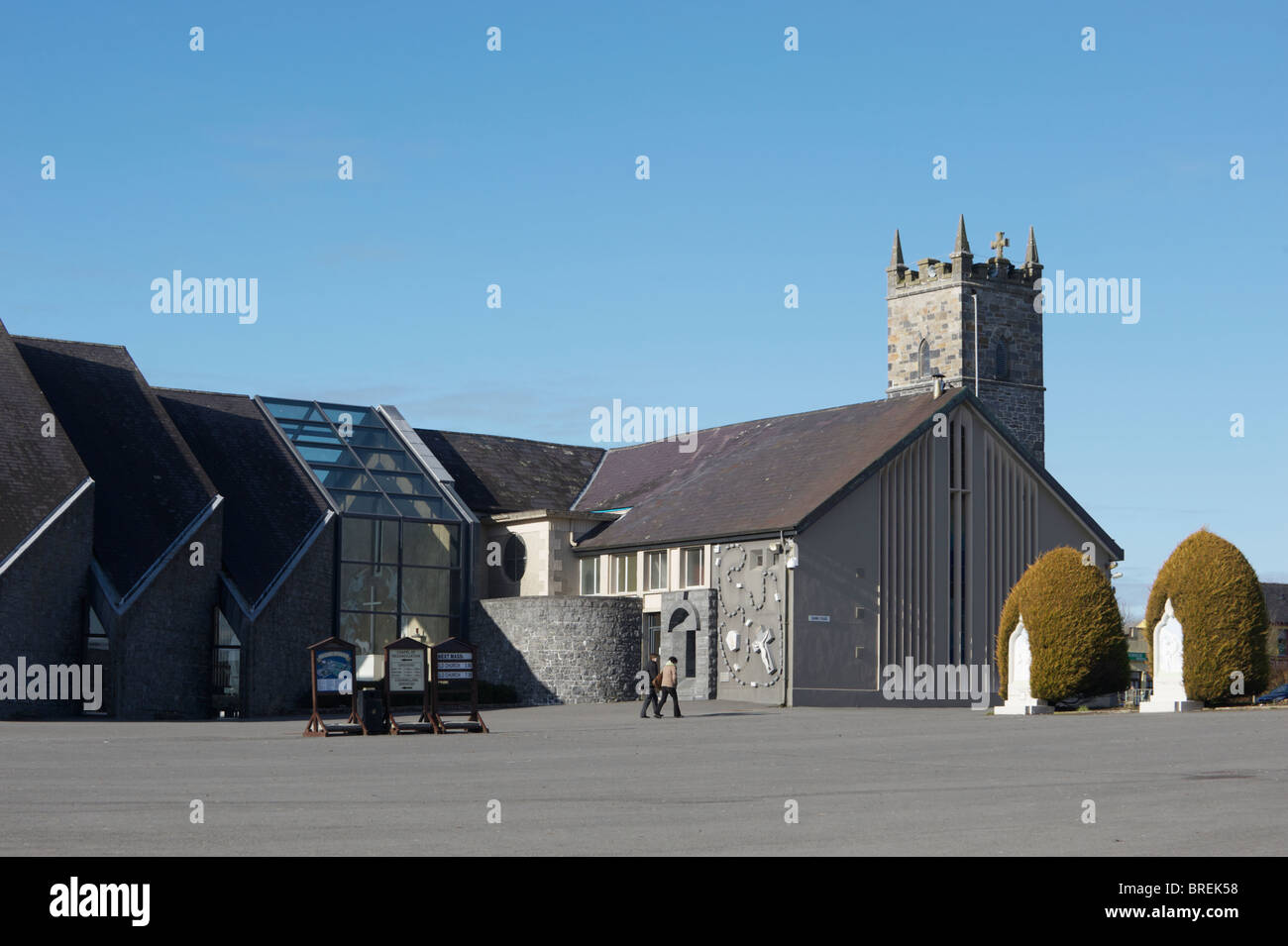 Knock Parish Church and Apparition Chapel, Knock, Co. Mayo, Ireland ...