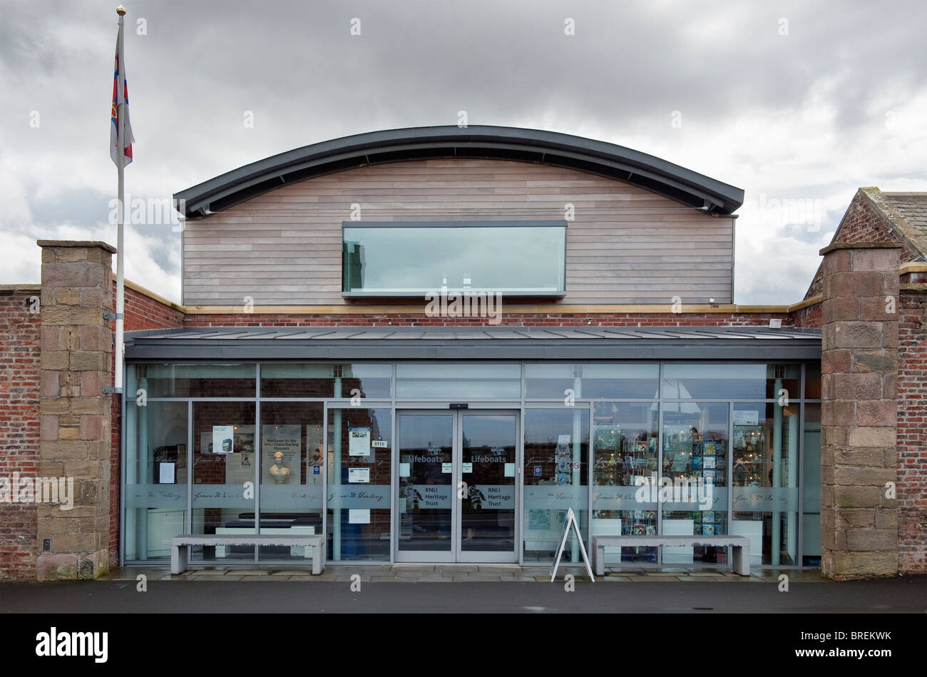 Grace Darling museum in Bamburgh Northumberland Stock Photo - Alamy