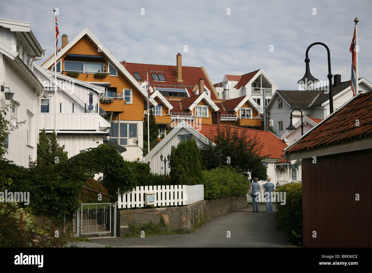 Street Drøbak ( Drobak) Norway Stock Photo - Alamy