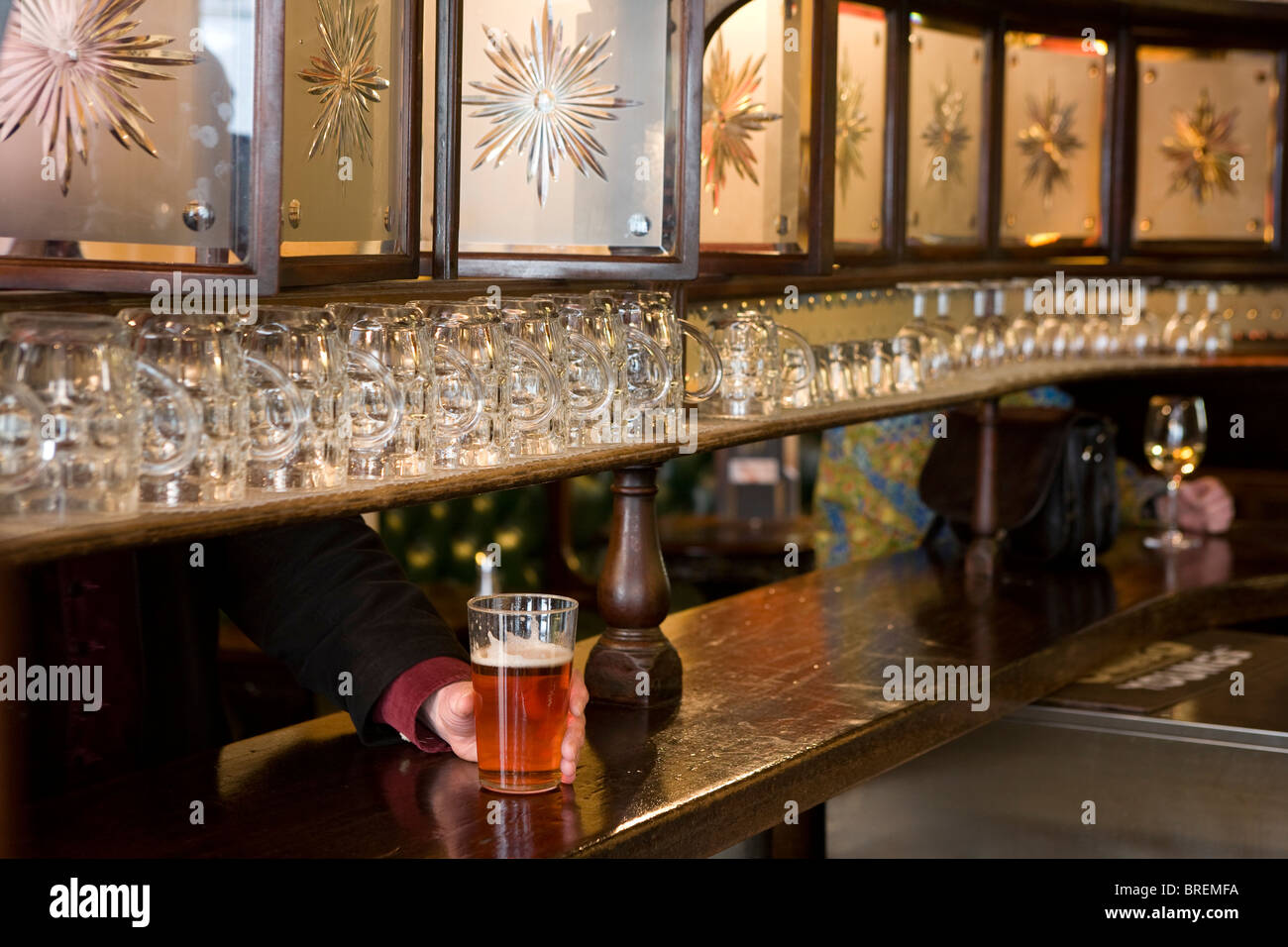 The Lamb a traditional pub in central London run byYoungs Britain's ...