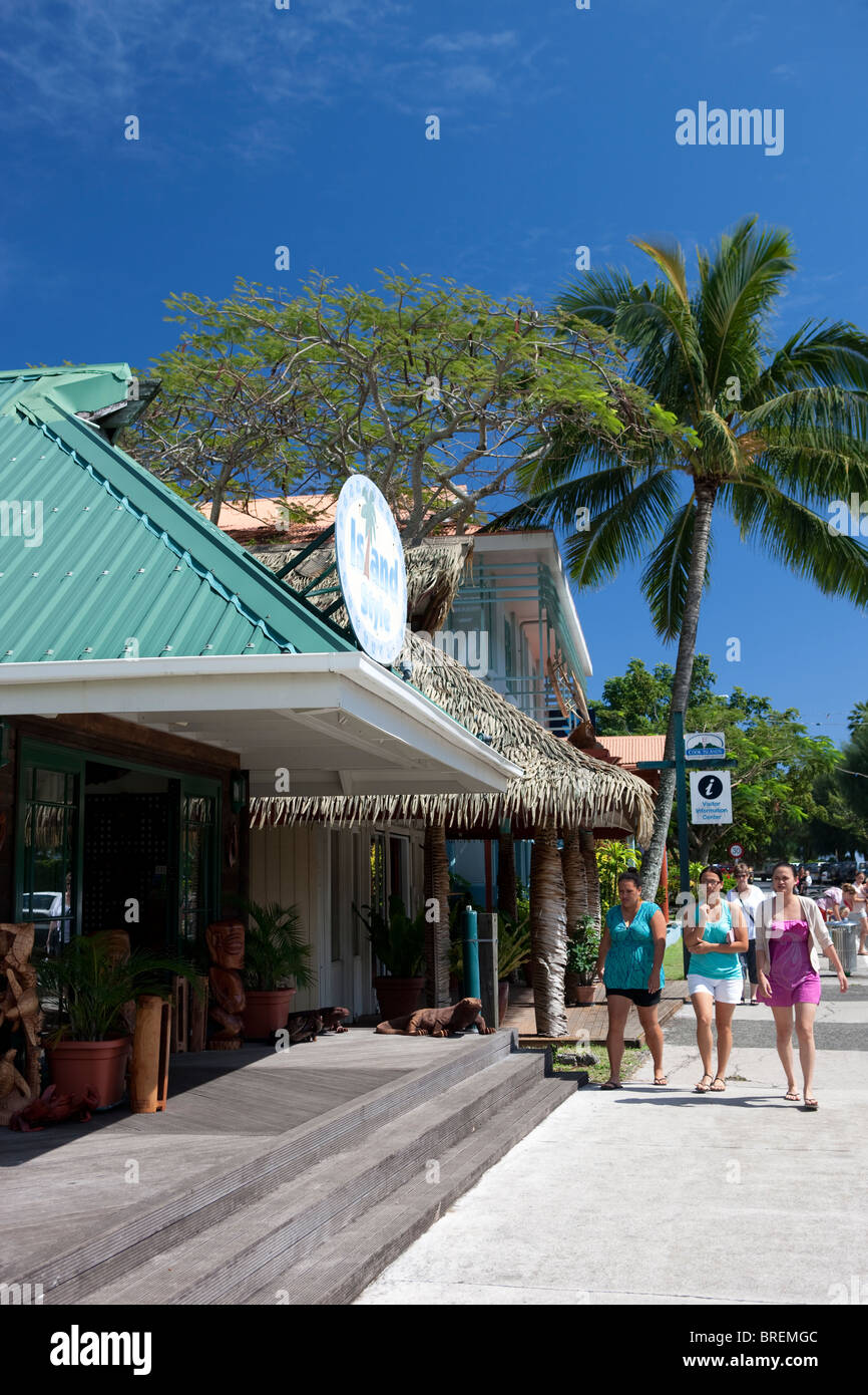 Cook islands town hi-res stock photography and images - Alamy