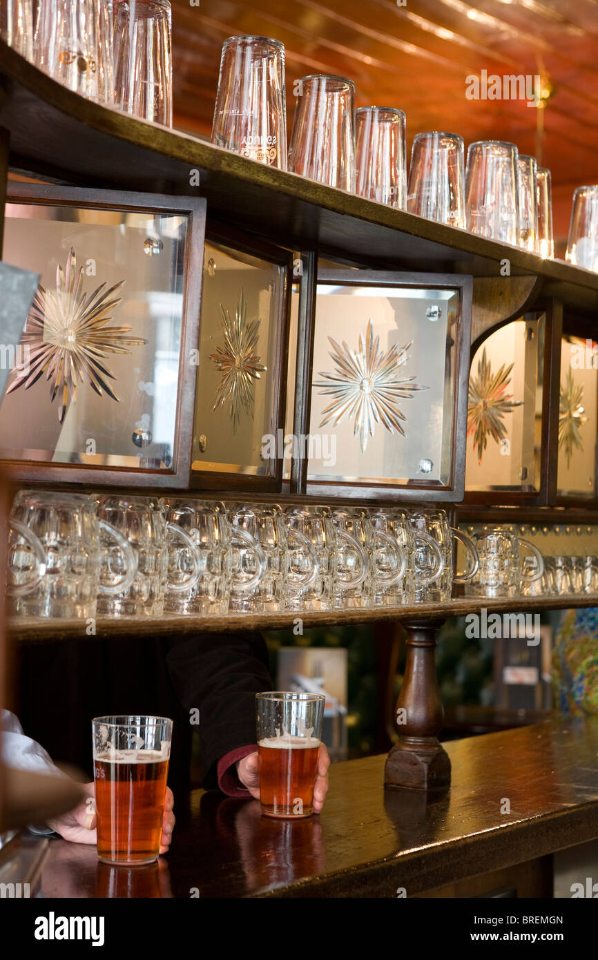 The Lamb a traditional pub in central London run byYoungs Britain's ...