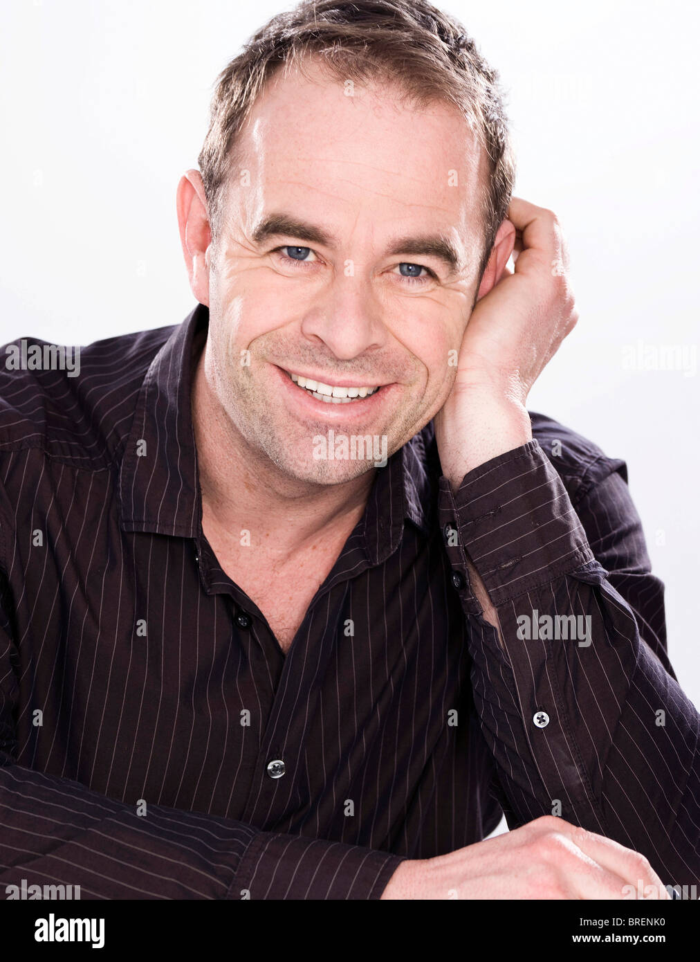 Portrait of a smiling man Stock Photo - Alamy