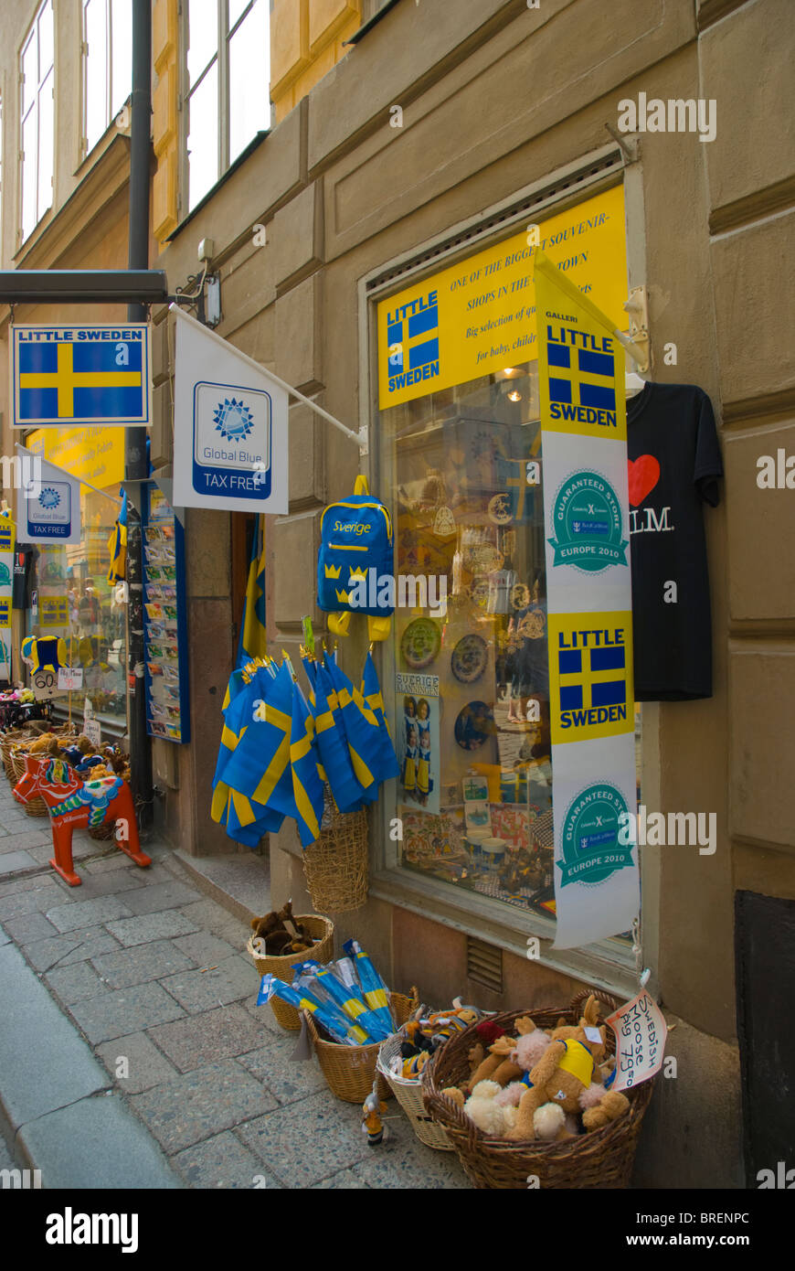 Souvenir shop stockholm hi-res stock photography and images - Alamy
