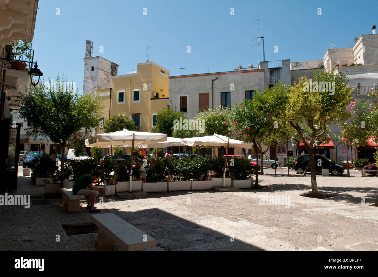 Old Town, Monopoli, Bari , Puglia Stock Photo - Alamy