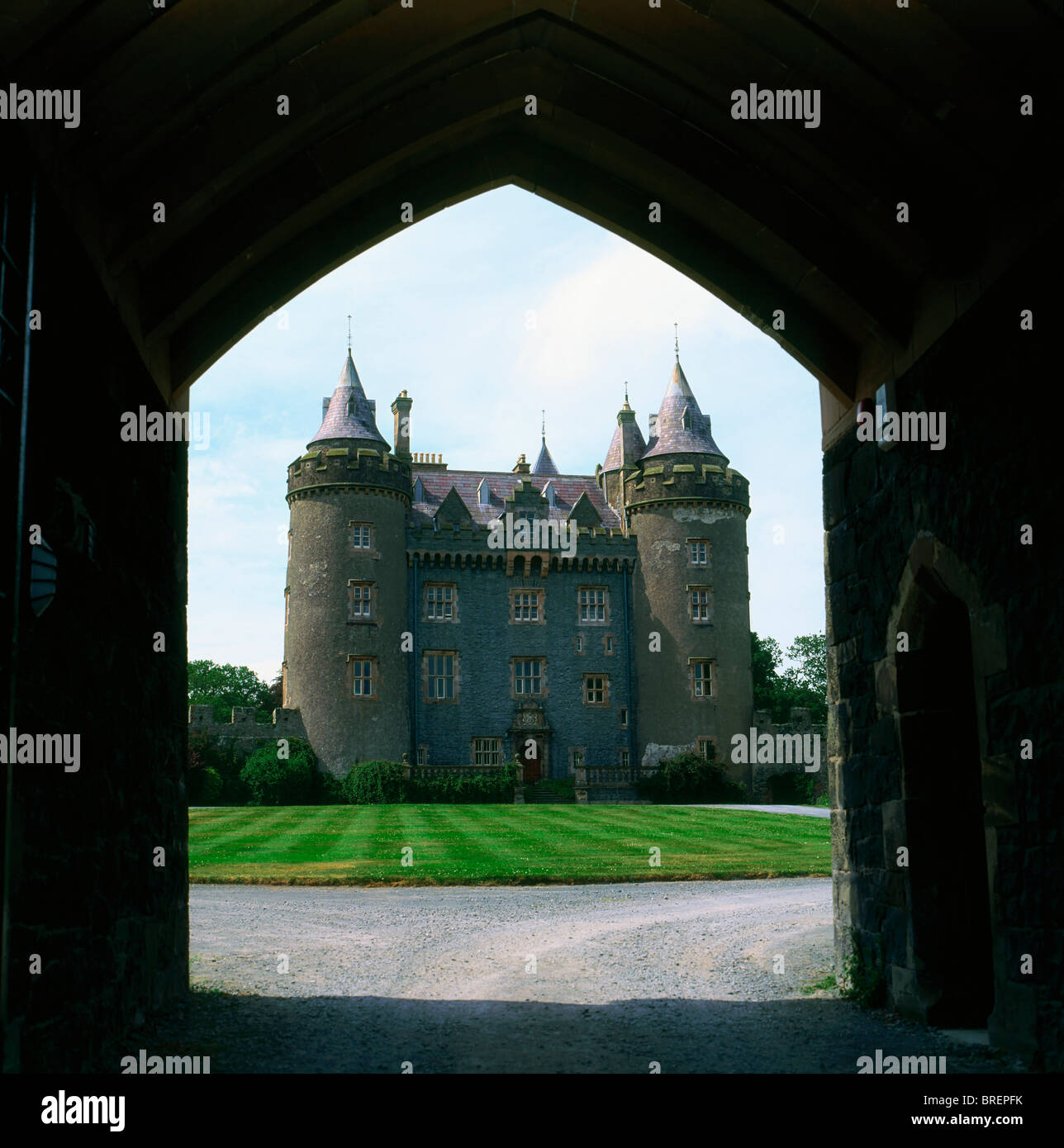 Killyleagh Castle, Killyleagh, Co Down, Ireland Stock Photo - Alamy