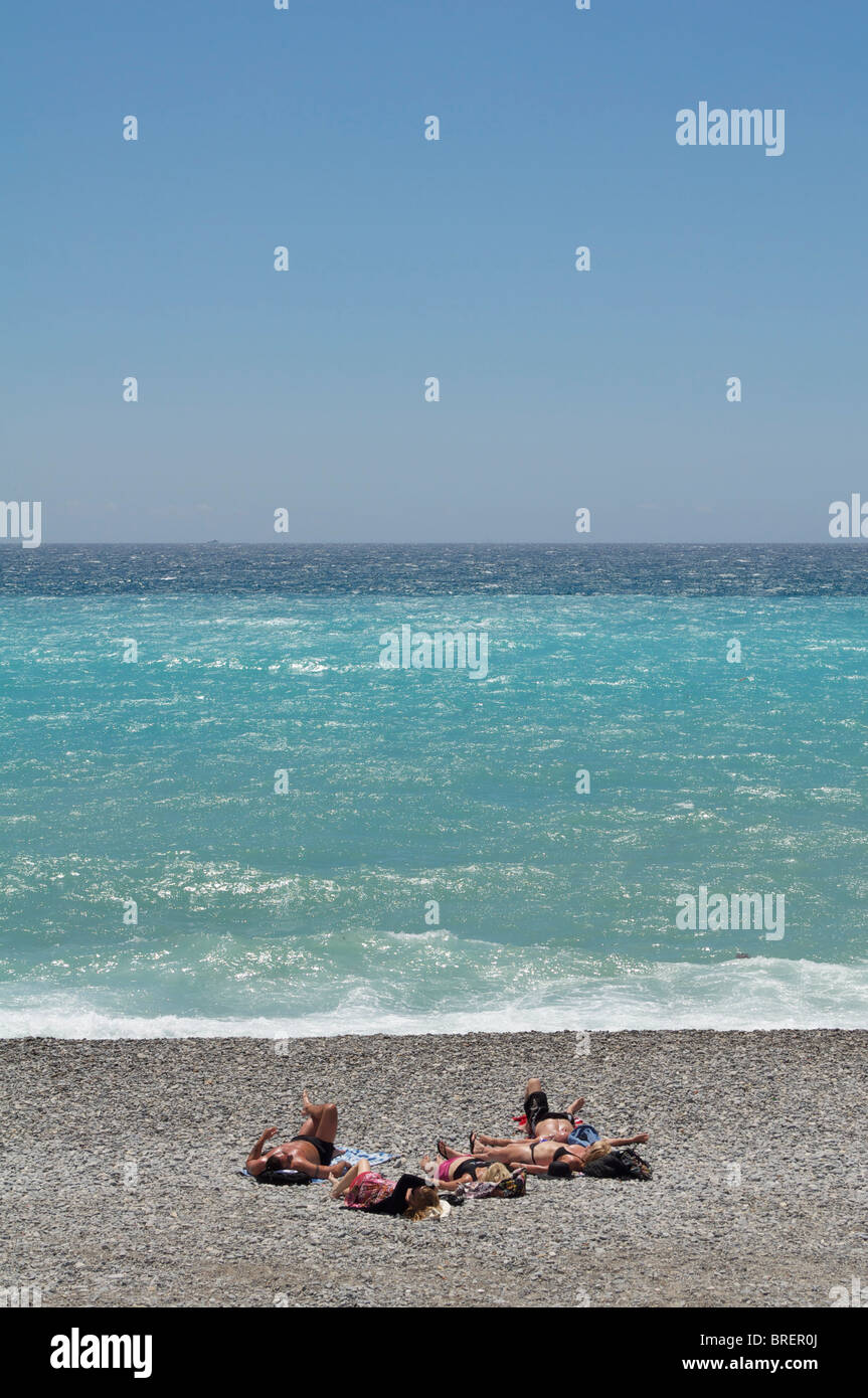 French Sunbathers