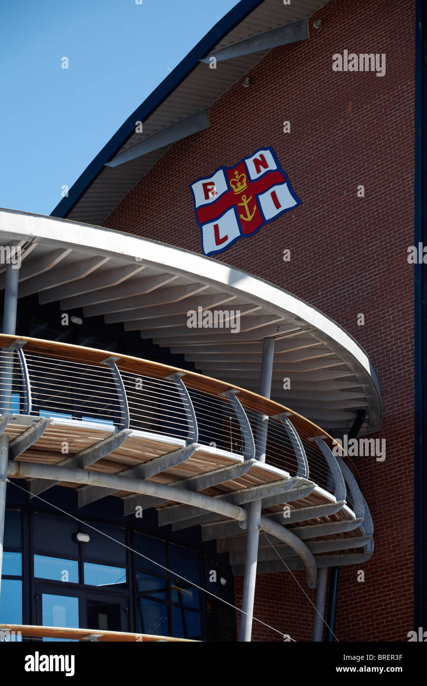 Modern architecture of the RNLI building in Poole Stock Photo - Alamy