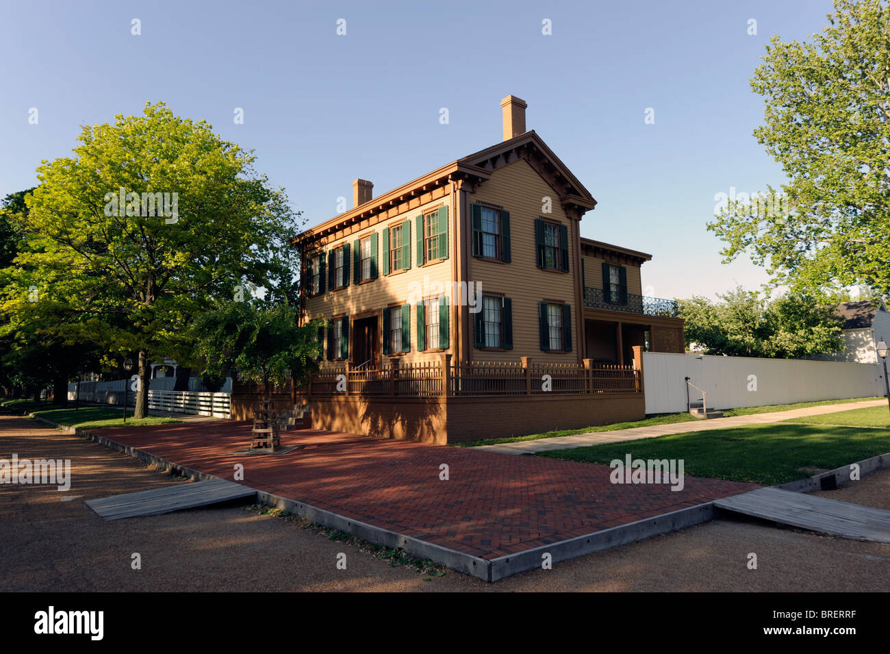 Abraham lincoln home springfield illinois hi-res stock photography and ...