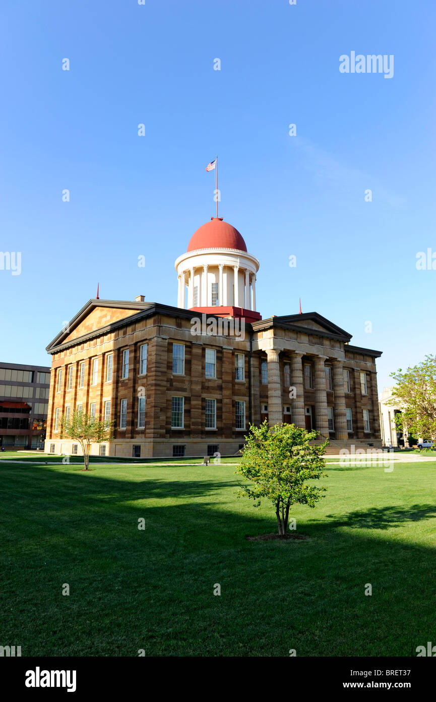 Old State Capitol Historic Site Springfield Illinois Stock Photo - Alamy