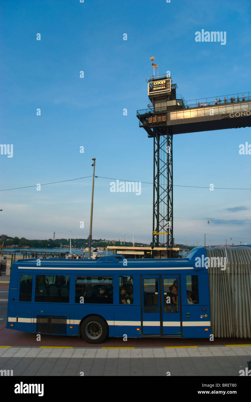Swedish bus stop public transport hi-res stock photography and images ...