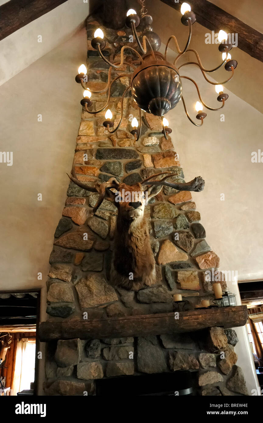 Interior of Cow Creek Ranch, Pecos, NM Stock Photo - Alamy
